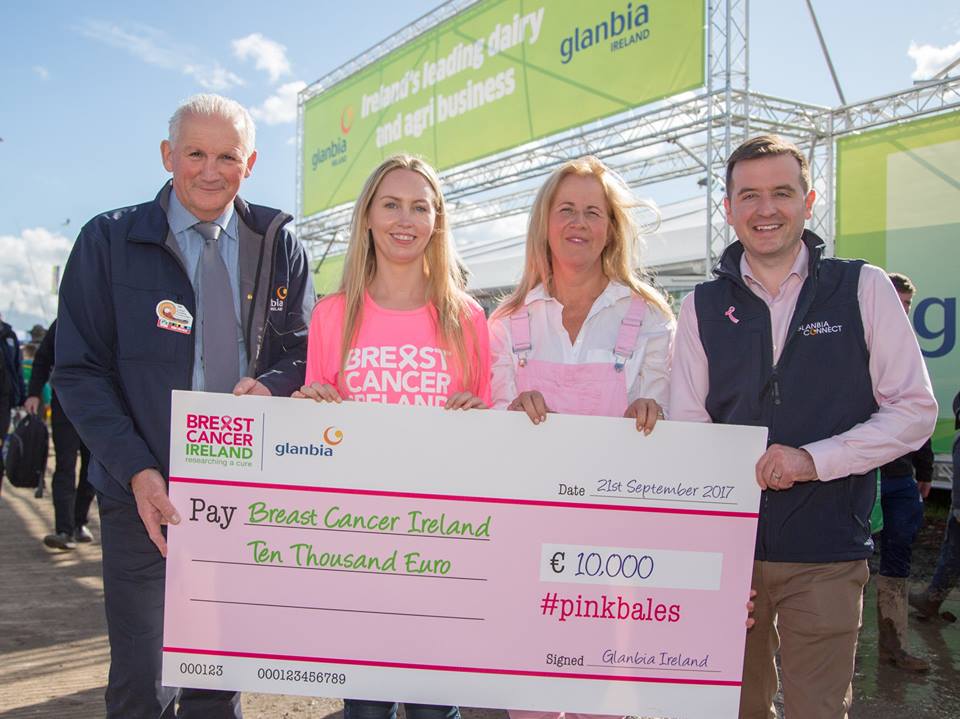 Glanbia Pink Bales - Breast Cancer Ireland