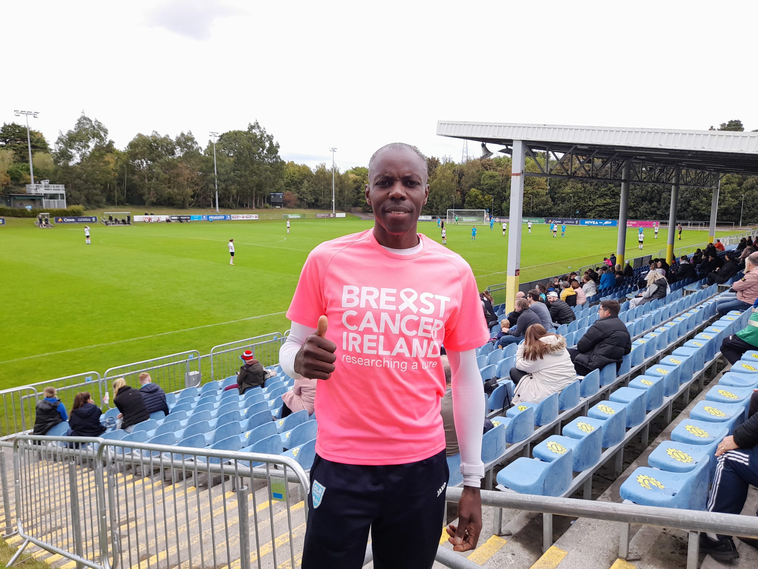 Mark Rutherford supporting Breast Cancer Ireland - Breast Cancer Ireland
