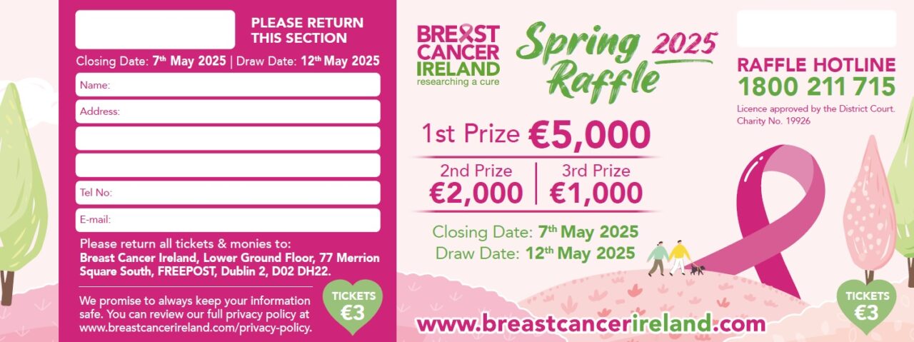 Spring Raffle 2025 - Breast Cancer Ireland
